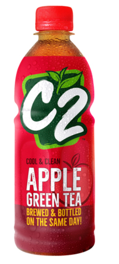 C2 | Green Tea Apple Drink 500ml | MARIVIC MART